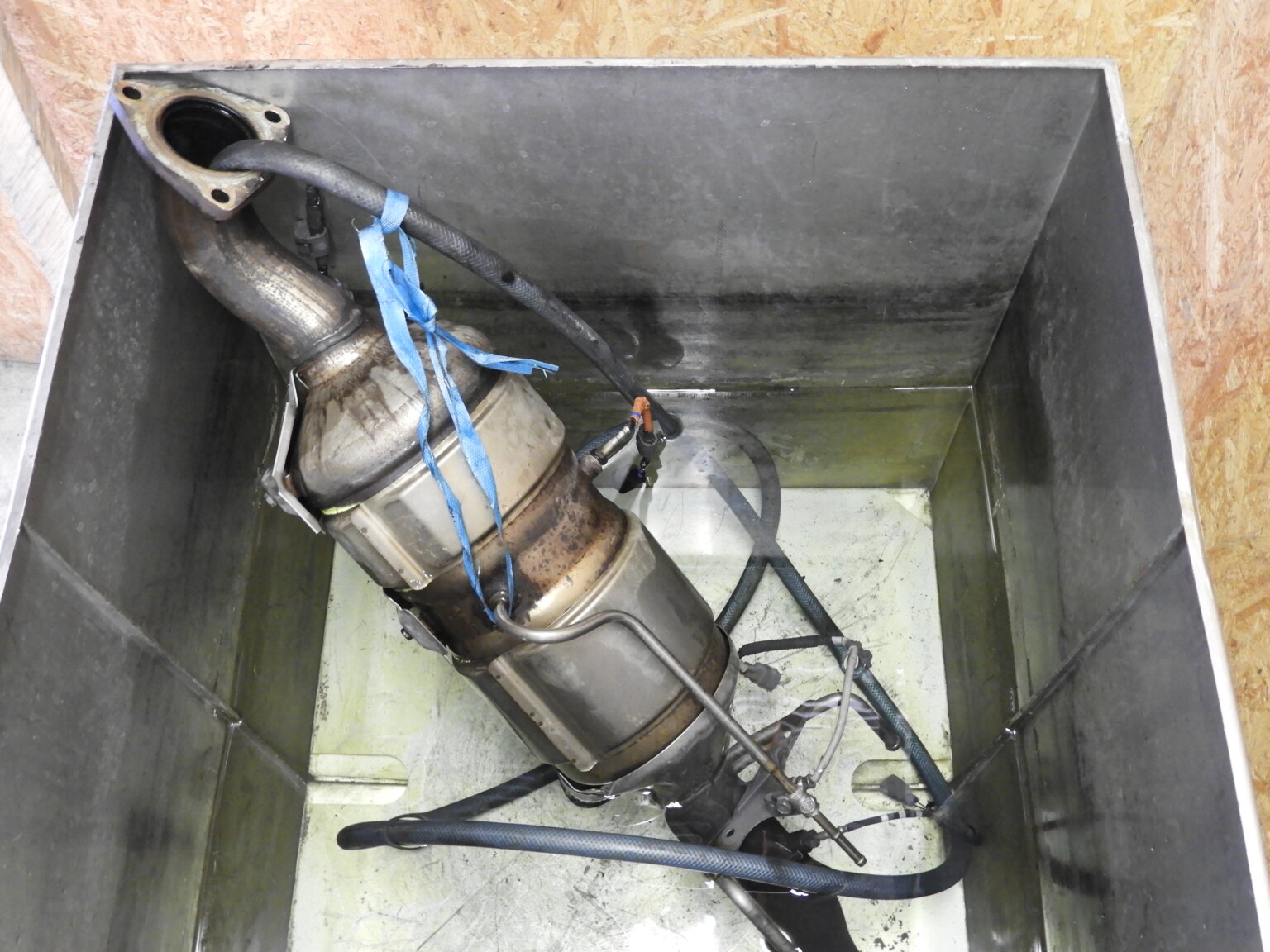 トヨタ ハイエースのDPF洗浄をしました | DPF洗浄ならDPFタイガー